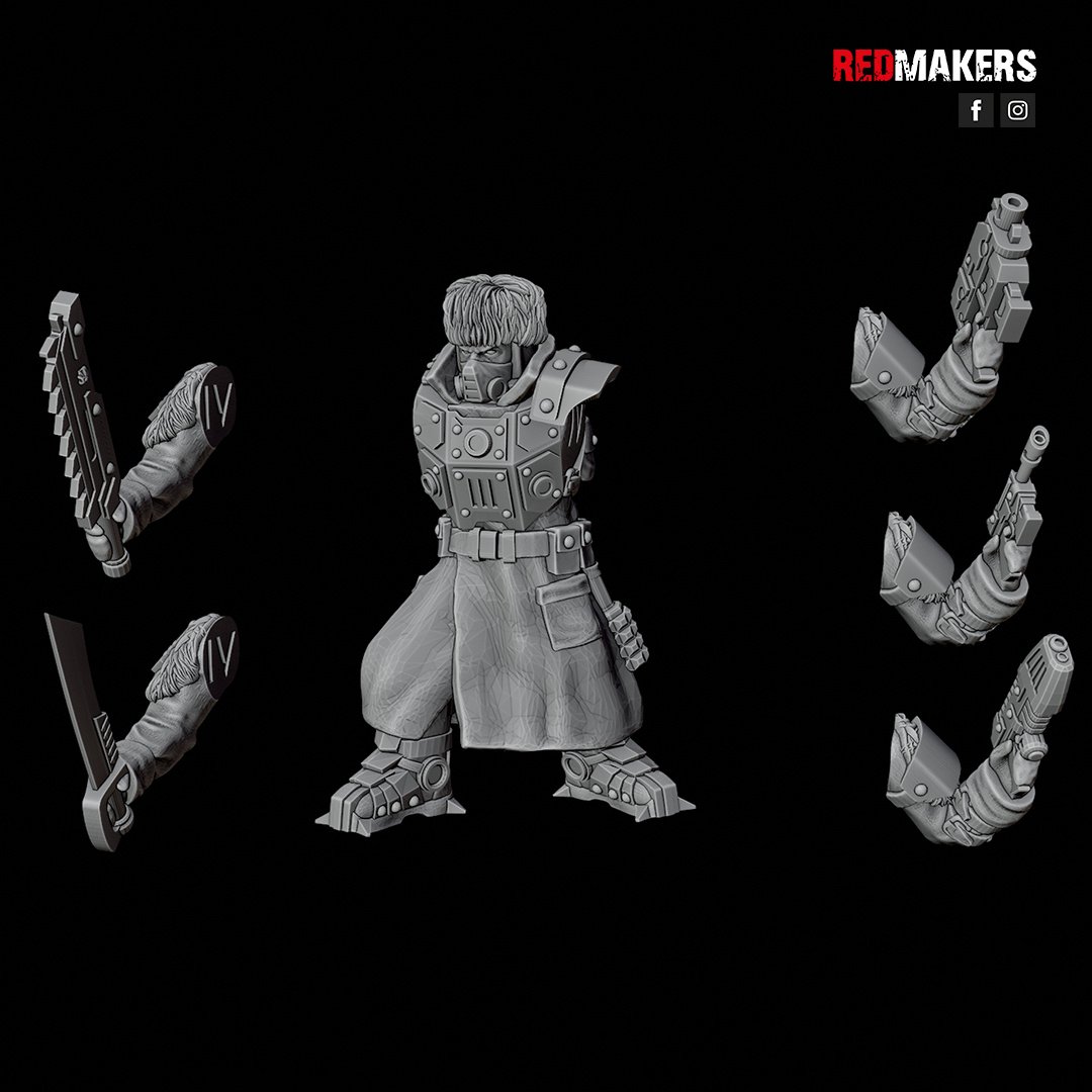 ICE WARRIORS COMMAND SQUAD (4U) – Wargame Exclusive
