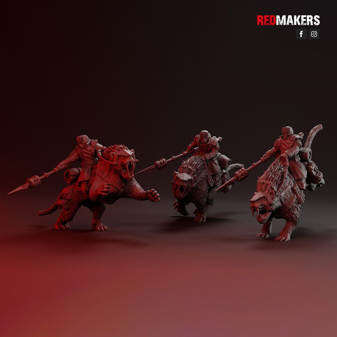 ICE WARRIORS RIDERS (5U) – Wargame Exclusive
