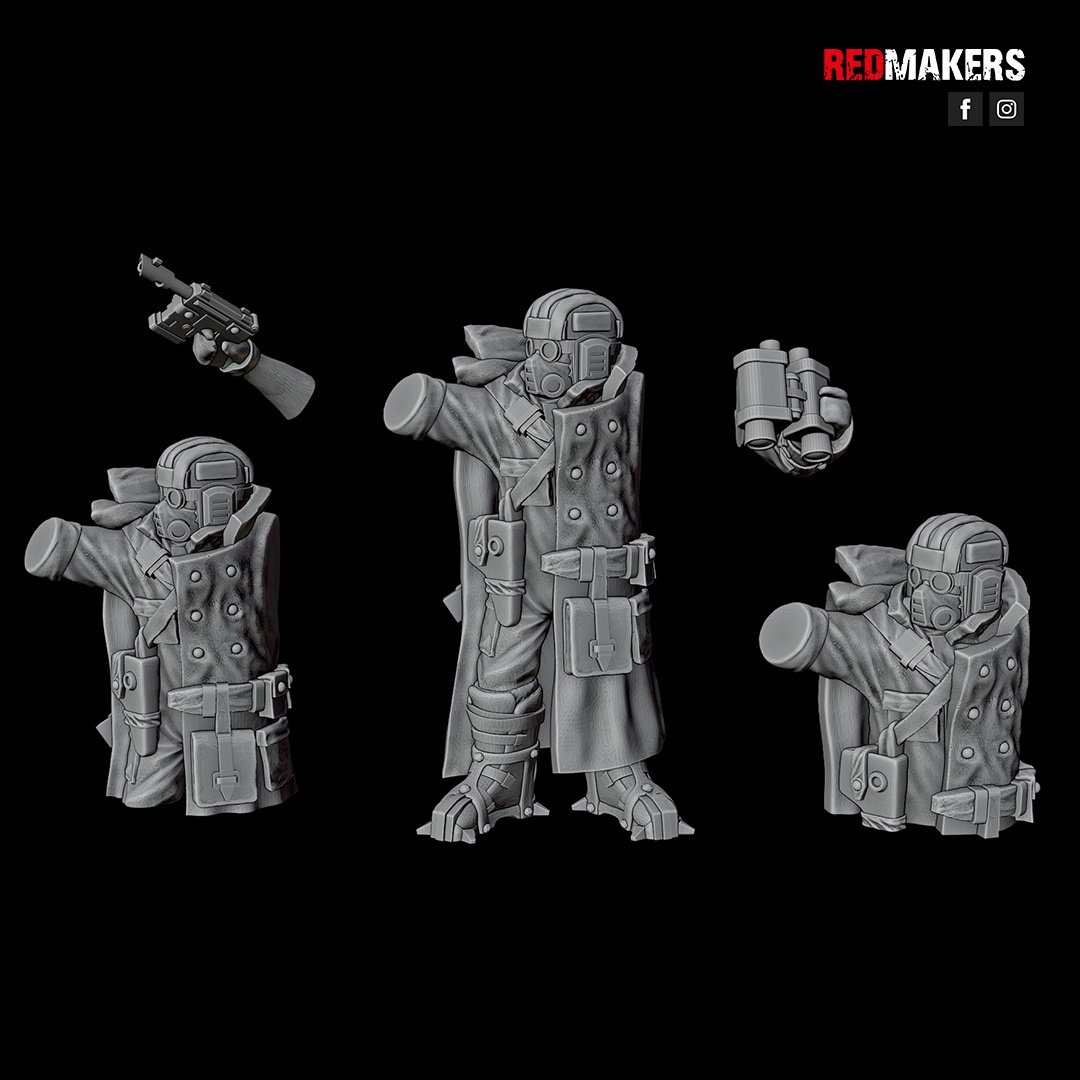 ICE WARRIORS TANK COMMANDER (3U) – Wargame Exclusive