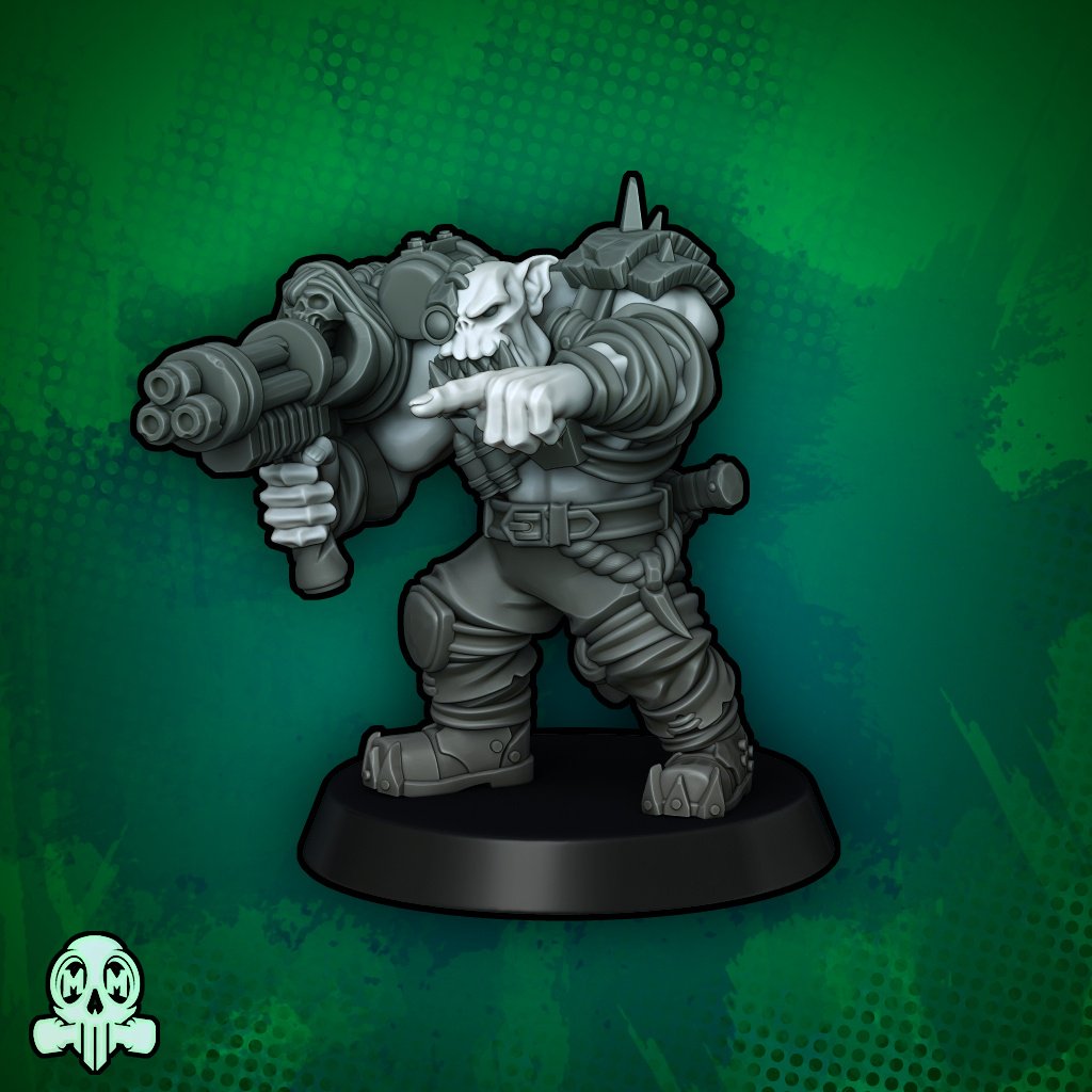 ORC HEAVY GUNNER MODULAR KIT – Wargame Exclusive