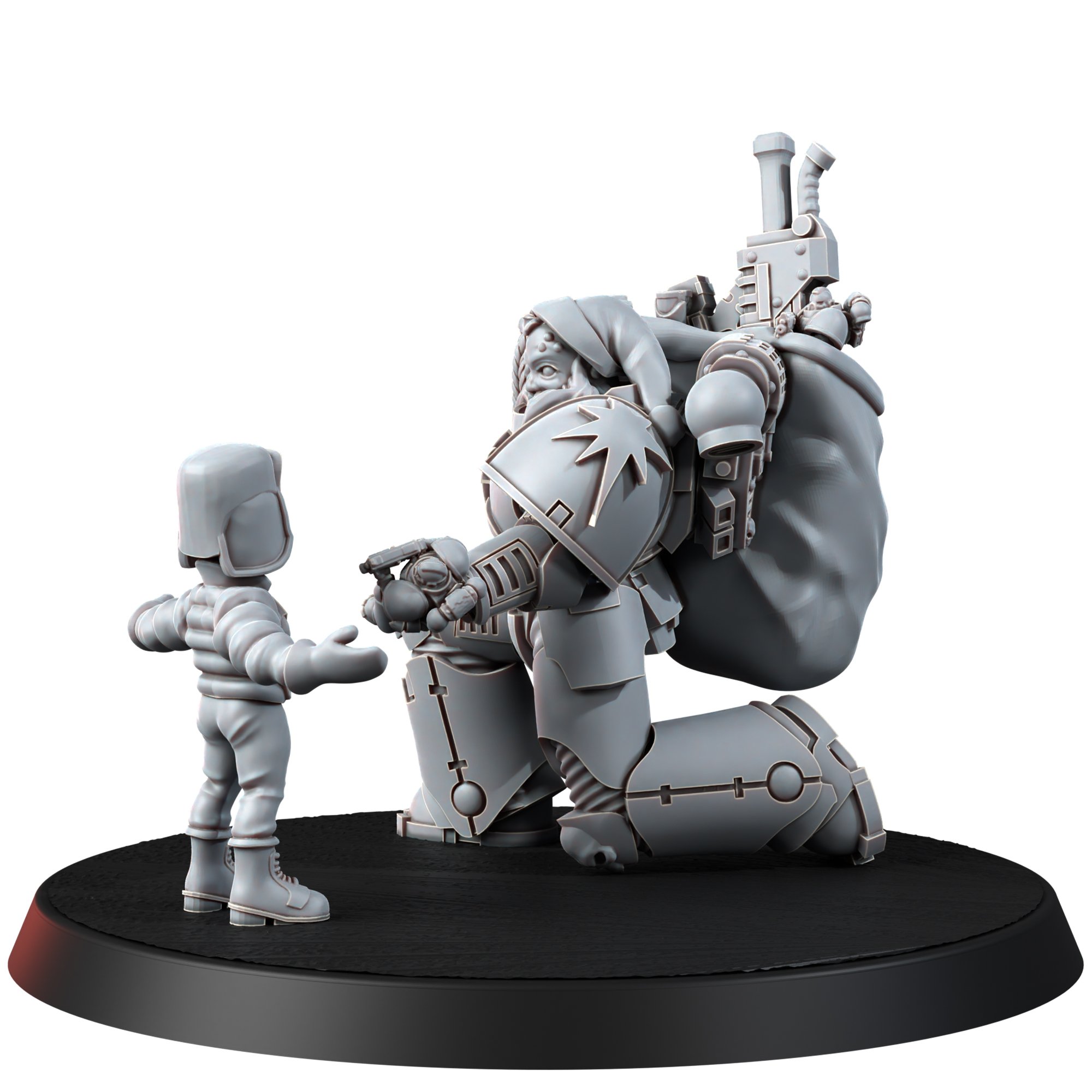 GRIMDARK SPACE SANTA – Wargame Exclusive