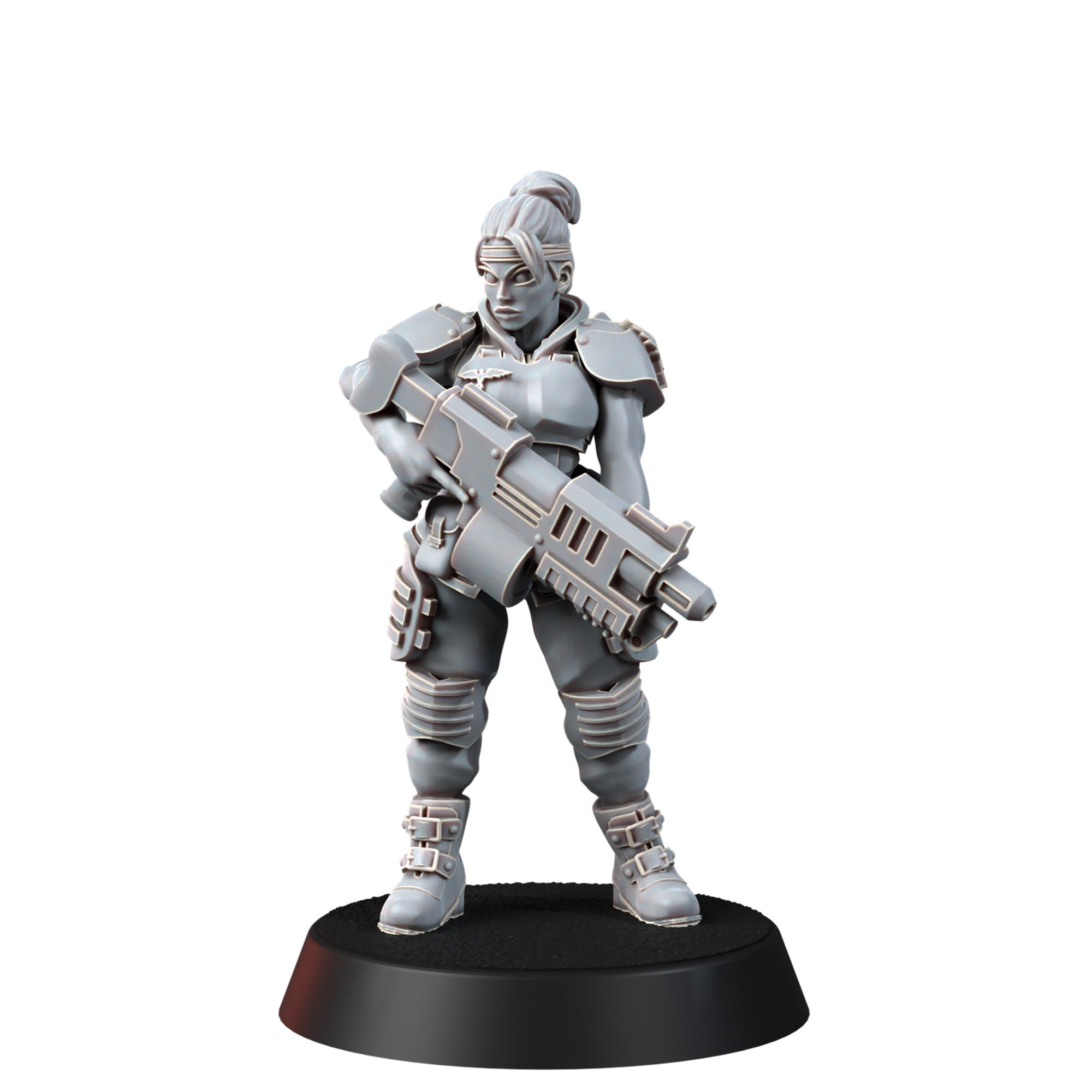 IMPERIAL SOLDIERS FEMALE OFFICER TEAM (5U) – Wargame Exclusive