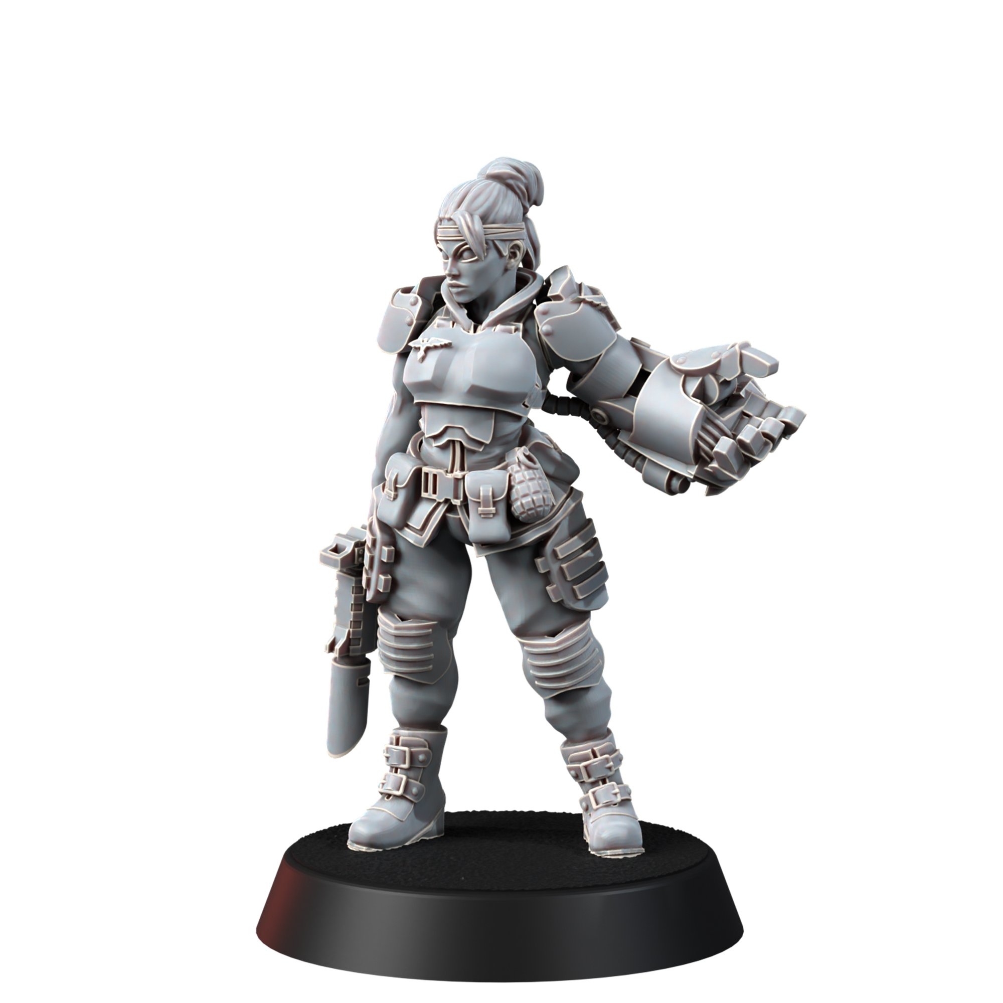 IMPERIAL SOLDIERS FEMALE OFFICER TEAM (5U) – Wargame Exclusive