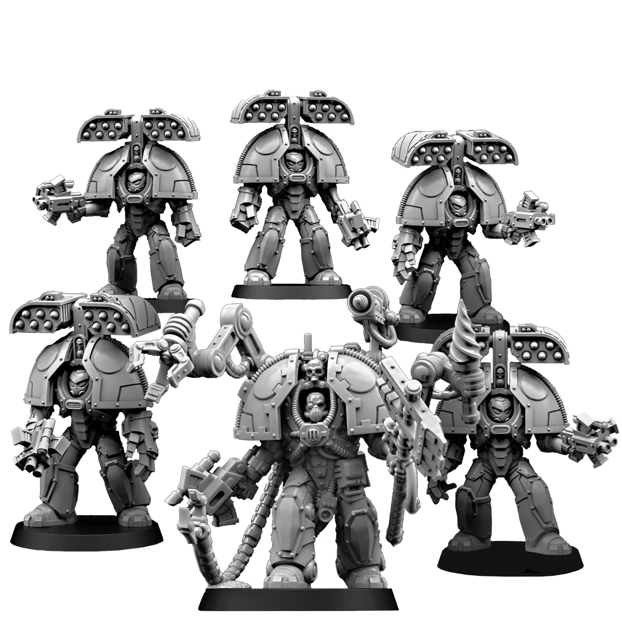 IRON KNIGHTS SIEGE TEAM (6U) – Wargame Exclusive