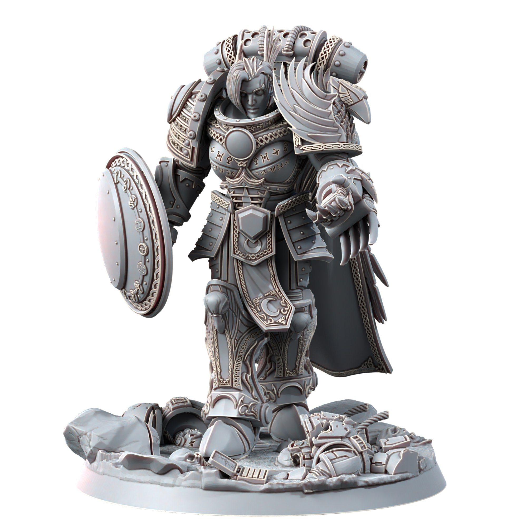 SPACE CORPS PRIME MORRIGAN LEADER OF HUMANITY – Wargame Exclusive
