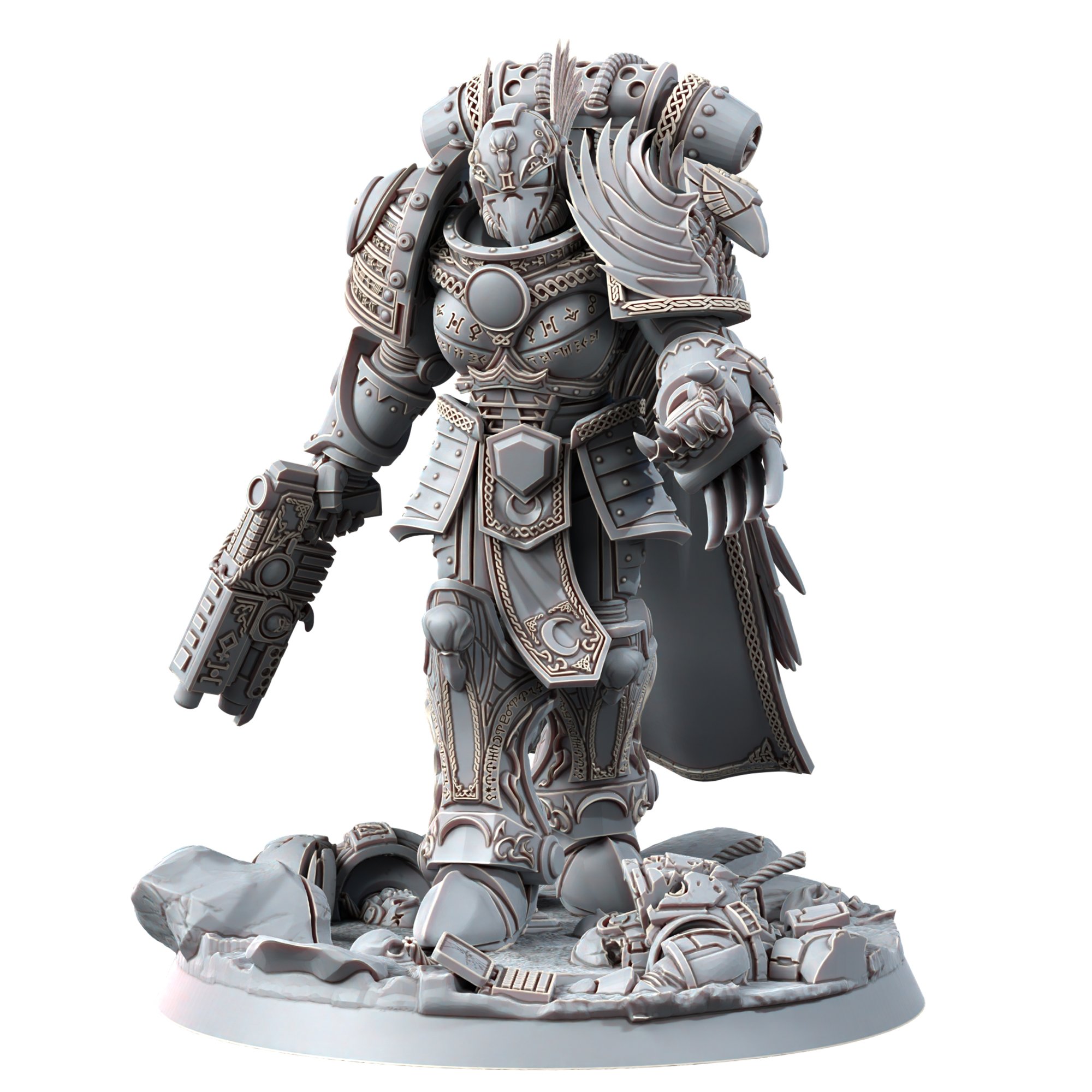 SPACE CORPS PRIME MORRIGAN LEADER OF HUMANITY – Wargame Exclusive