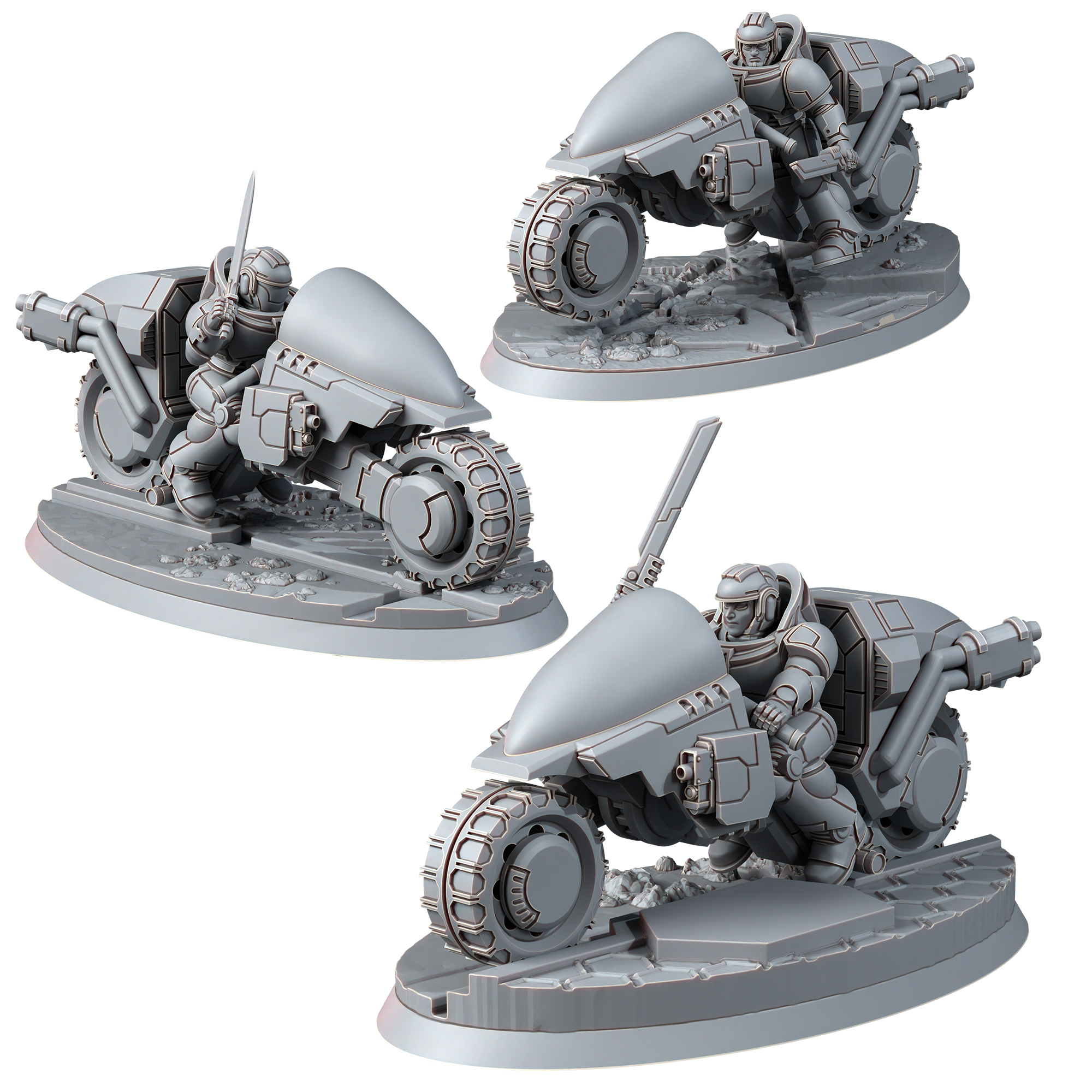 SPACE CORPS RIDERS ON THE STORM (3U) – Wargame Exclusive