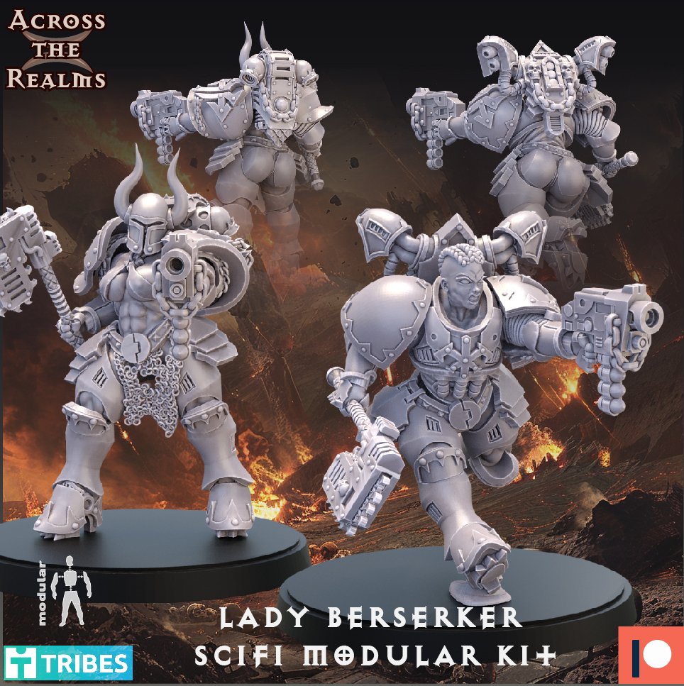 LEGION OF EXCESS LADY BERSERKER (8U) – Wargame Exclusive