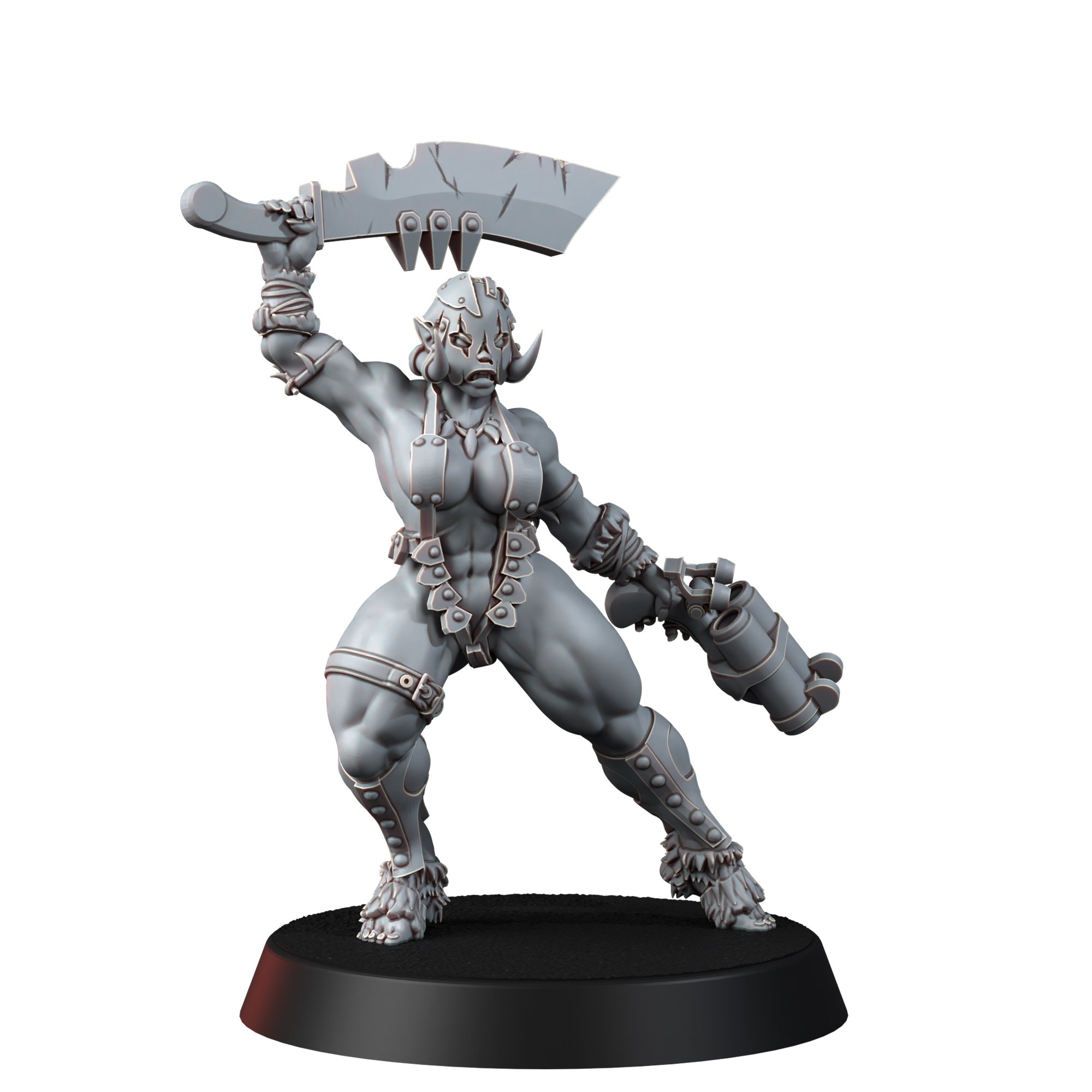 LEGION OF EXCESS SHE-ORC BEAST HUNTERS (10U) – Wargame Exclusive