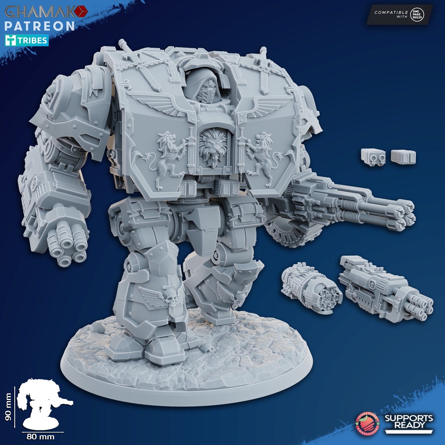 VENGEFUL ANGELS ANCIENT DREADNOUGHT – Wargame Exclusive