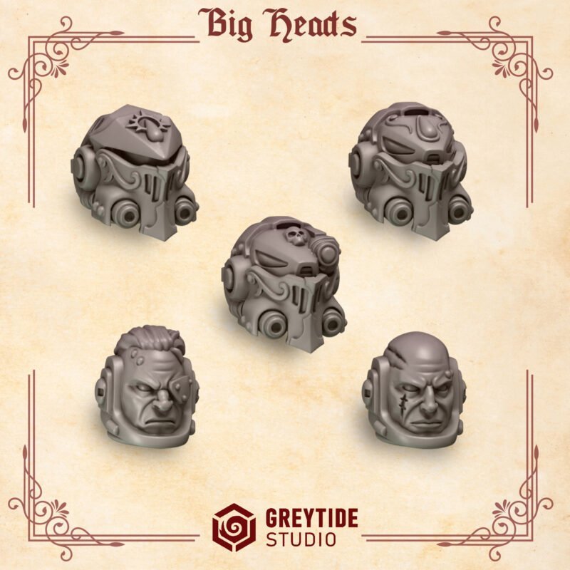 CRIMSON LORDS BIG HEADS – Wargame Exclusive
