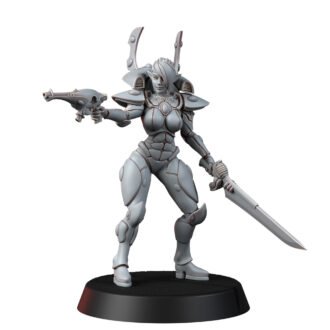 SPACE ELF FEMALE SOLDIER SQUAD – Wargame Exclusive