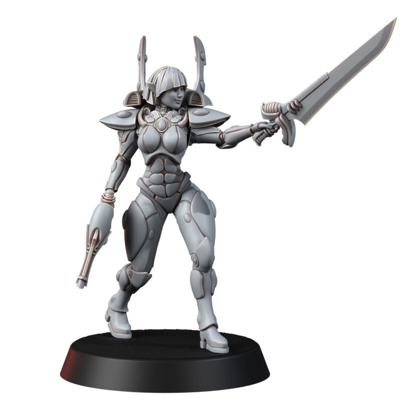SPACE ELF FEMALE SOLDIER SQUAD – Wargame Exclusive