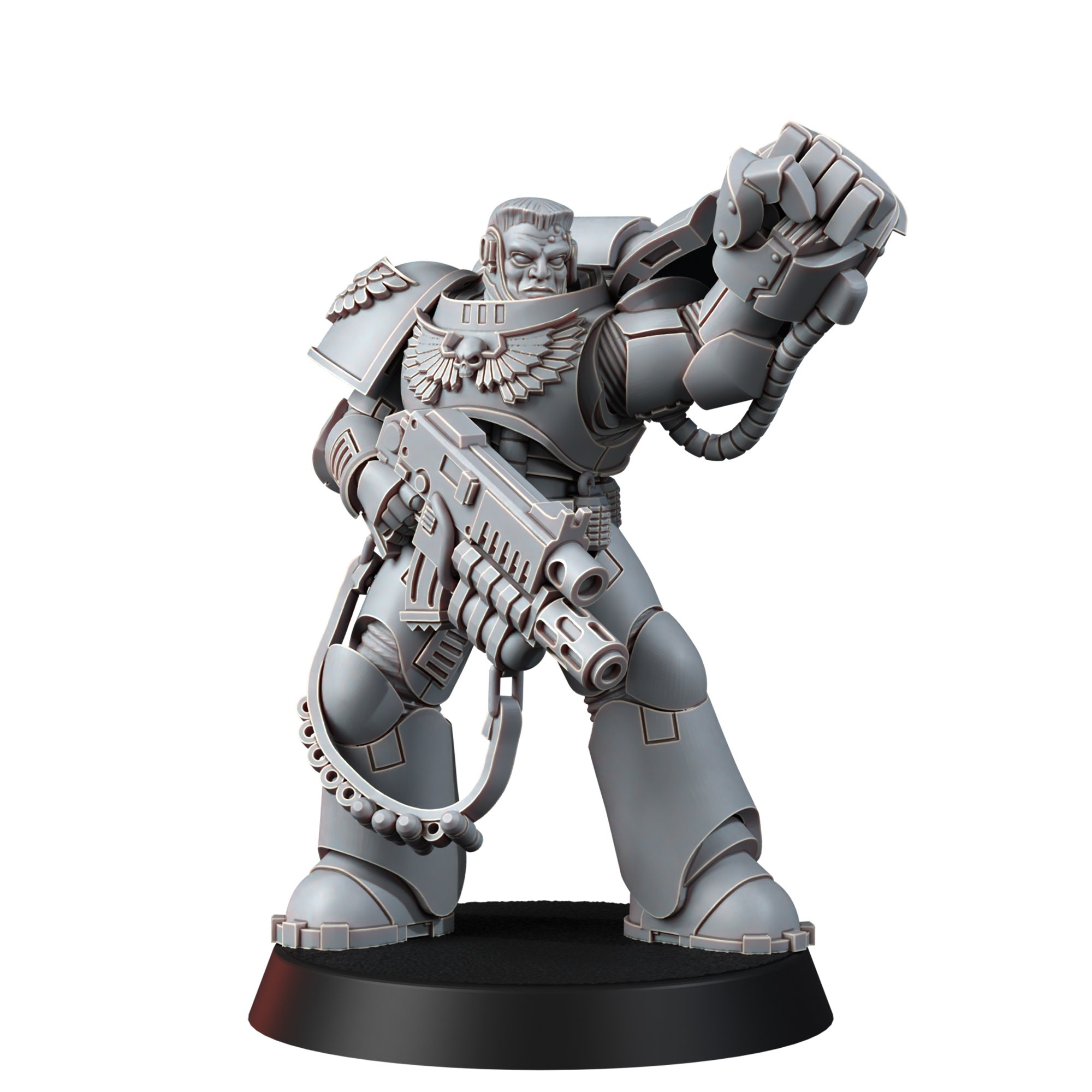 IMPERIAL EXOLOTHREFTES TRUESCALE MARINE – Wargame Exclusive