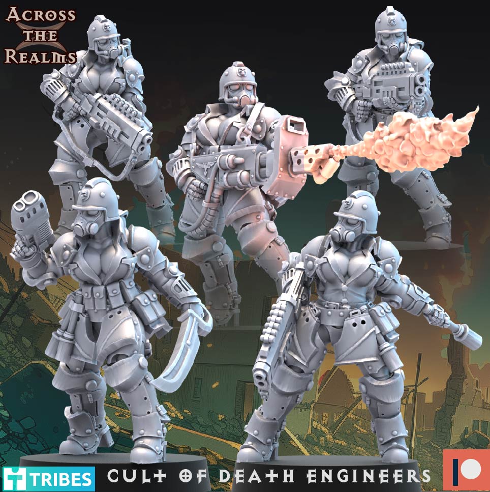 CULT OF DEATH ENGINEERS – Wargame Exclusive