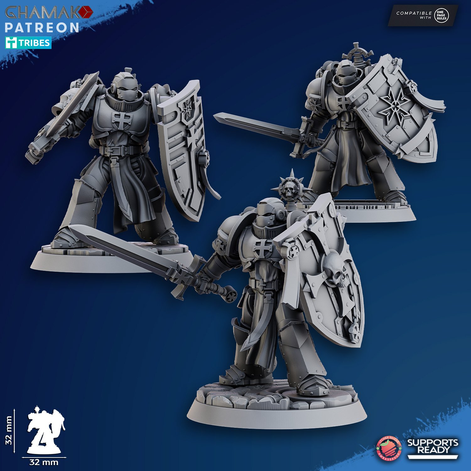 KNIGHTS OF THE TEMPLE SANCTIFIED CRUSADERS – Wargame Exclusive