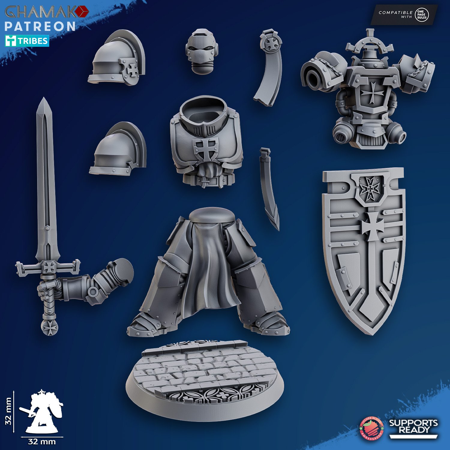 KNIGHTS OF THE TEMPLE SANCTIFIED CRUSADERS – Wargame Exclusive