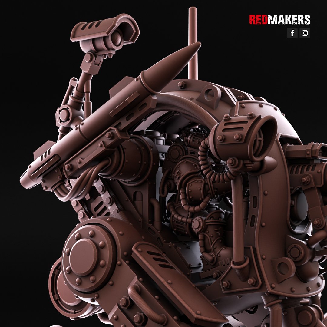 SOLAR GUARD MECH WITH MISSILE LAUNCHER – Wargame Exclusive