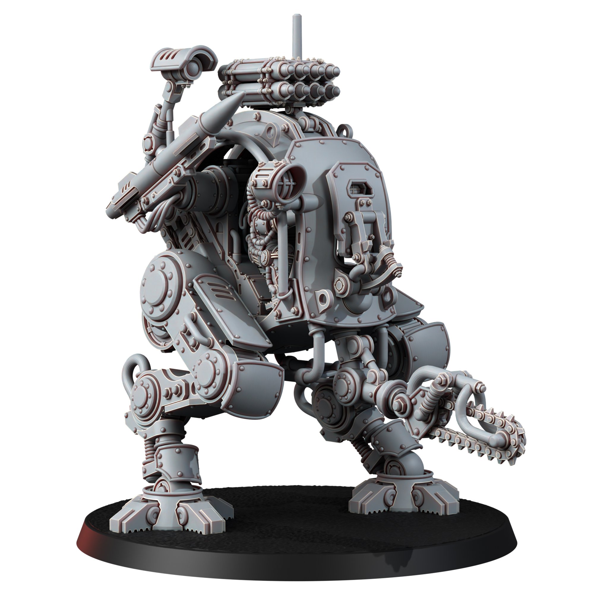SOLAR GUARD MECH WITH MISSILE LAUNCHER – Wargame Exclusive