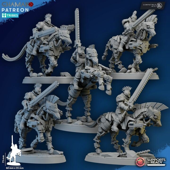 KNIGHTS OF THE TEMPLE ACOLYTE CAVALRY – Wargame Exclusive
