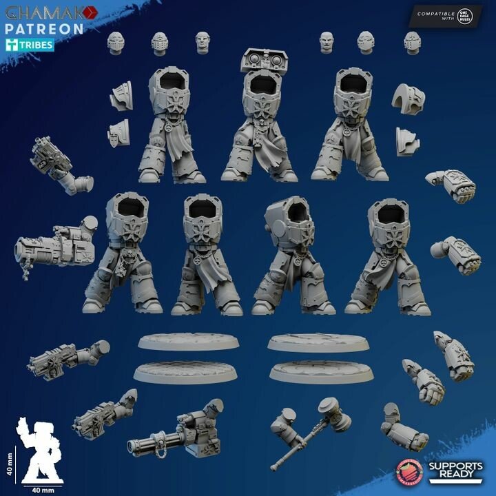 KNIGHTS OF THE TEMPLE RANGED EXTERMINATORS – Wargame Exclusive