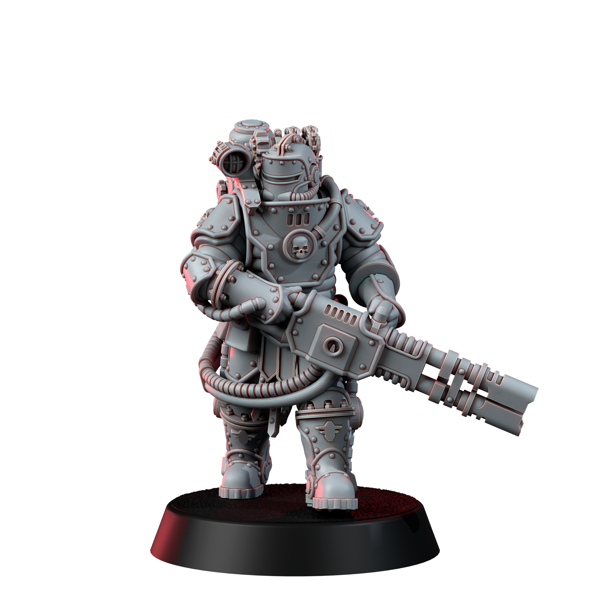 SOLAR GUARD INFANTRY WITH HOT-SHOT VOLLEY GUN – Wargame Exclusive