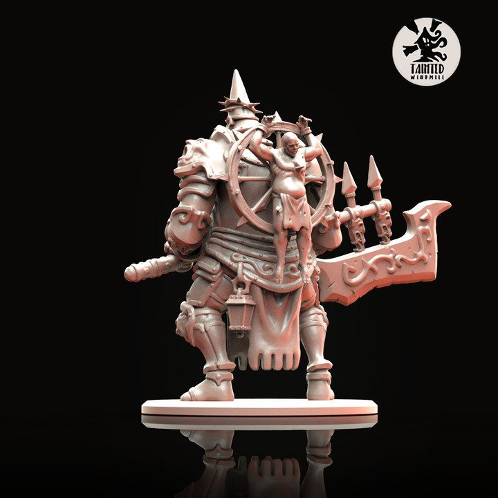 DESERT VILLAGE TEMPLE HEADSMAN REMAKE V1 – Wargame Exclusive