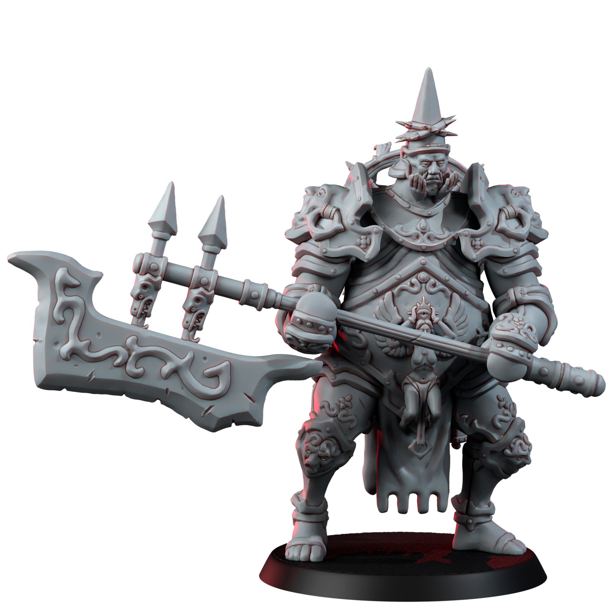 DESERT VILLAGE TEMPLE HEADSMAN REMAKE V1 – Wargame Exclusive