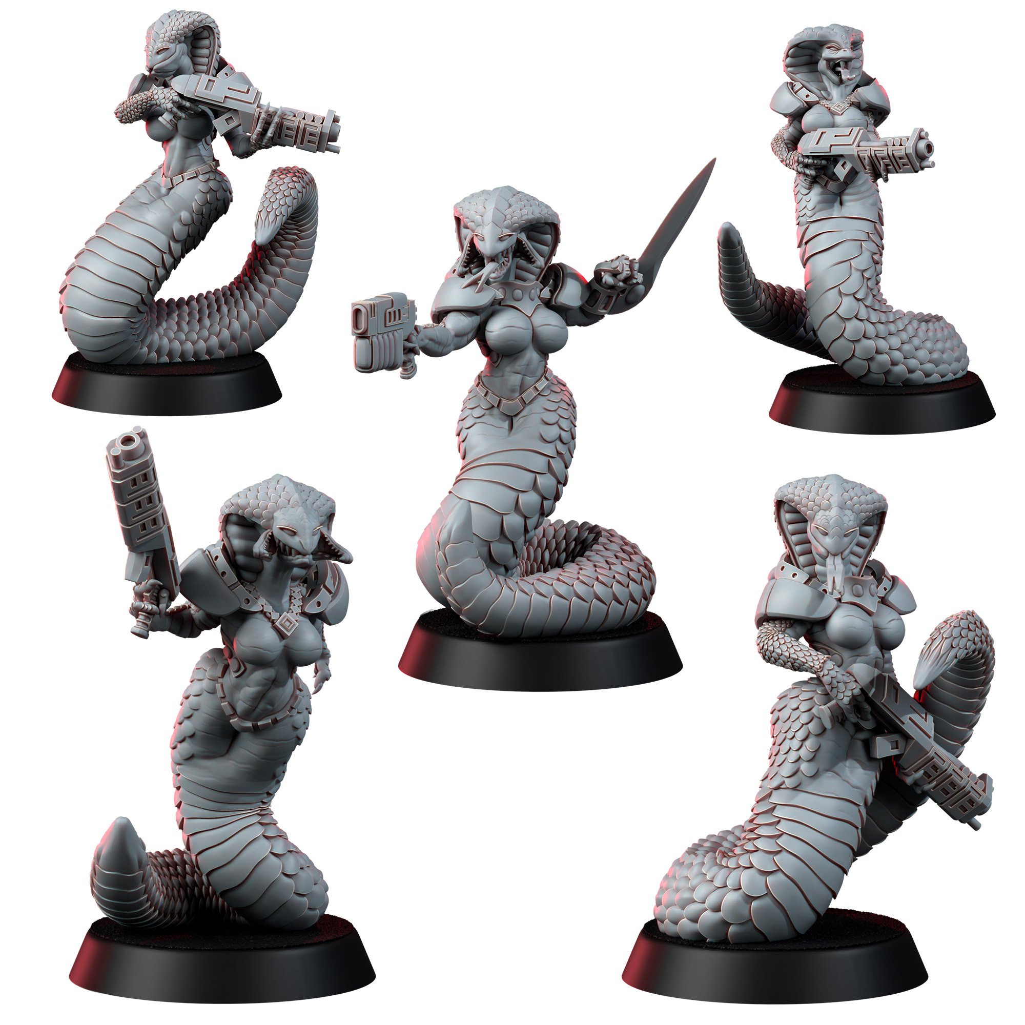 EARTH DEFENSE SNAKESFOLK INVADERS – Wargame Exclusive