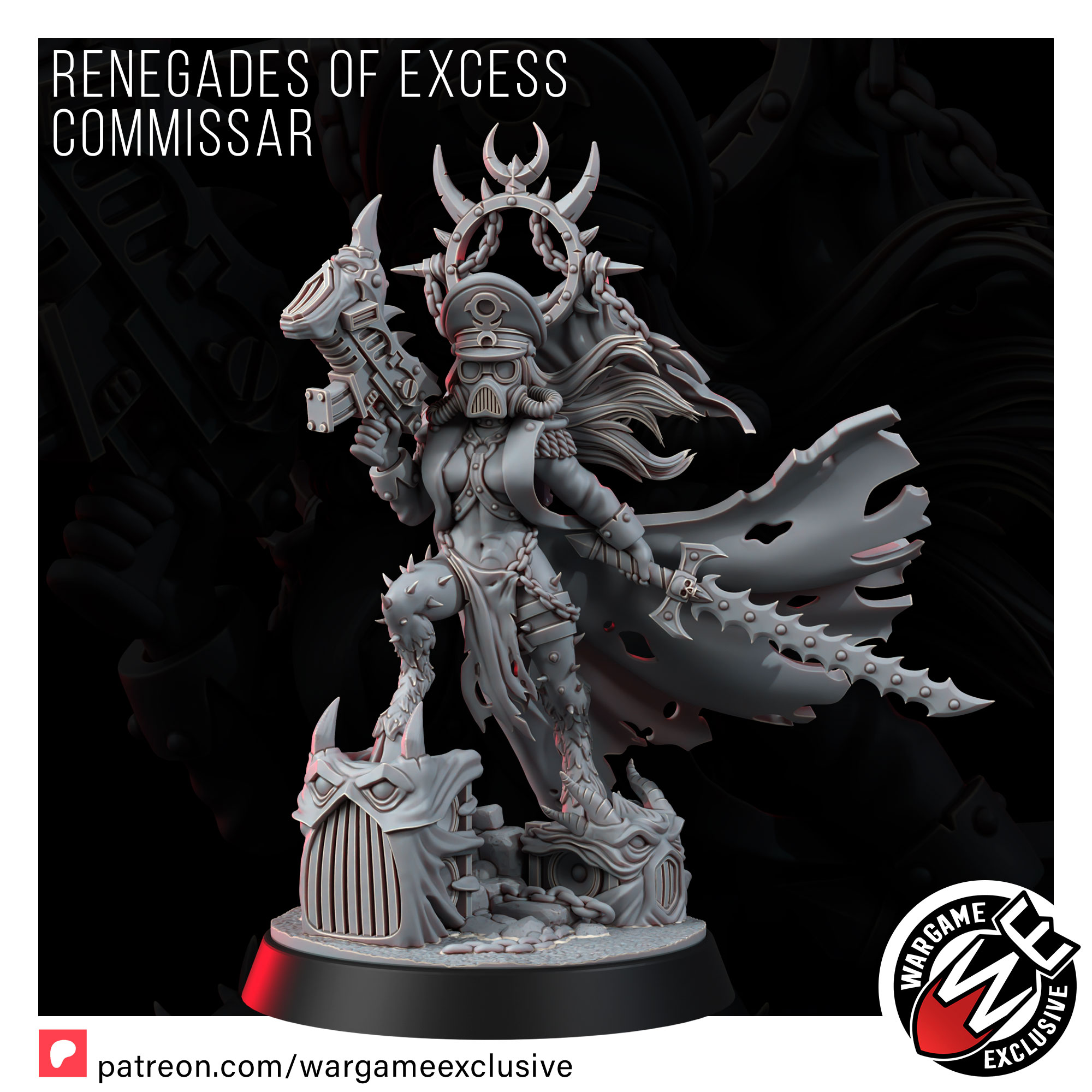 RENEGADES OF EXCESS COMMISSAR – Wargame Exclusive