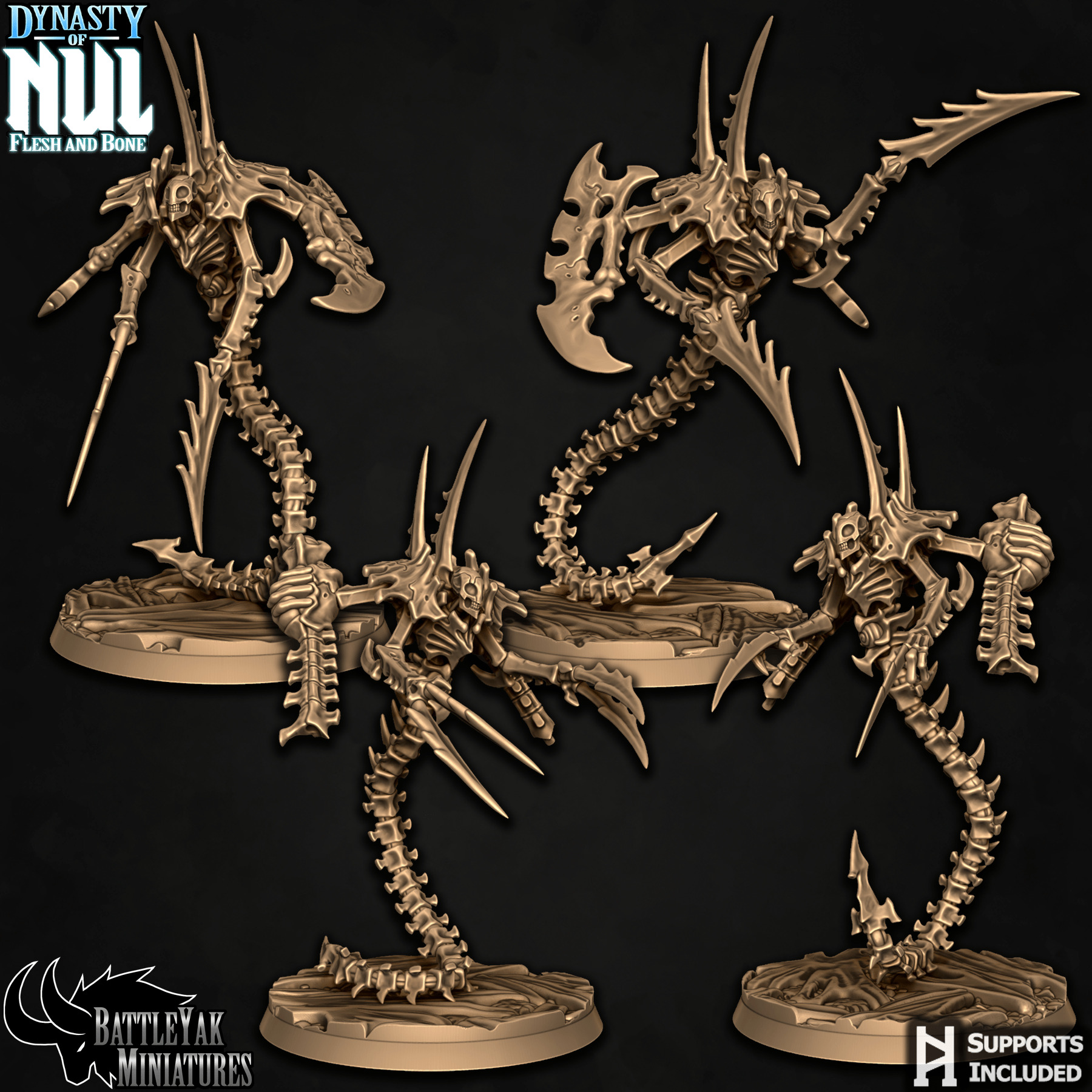 DYNASTY OF NUL DYNASTY NECROVIPER PACK – Wargame Exclusive