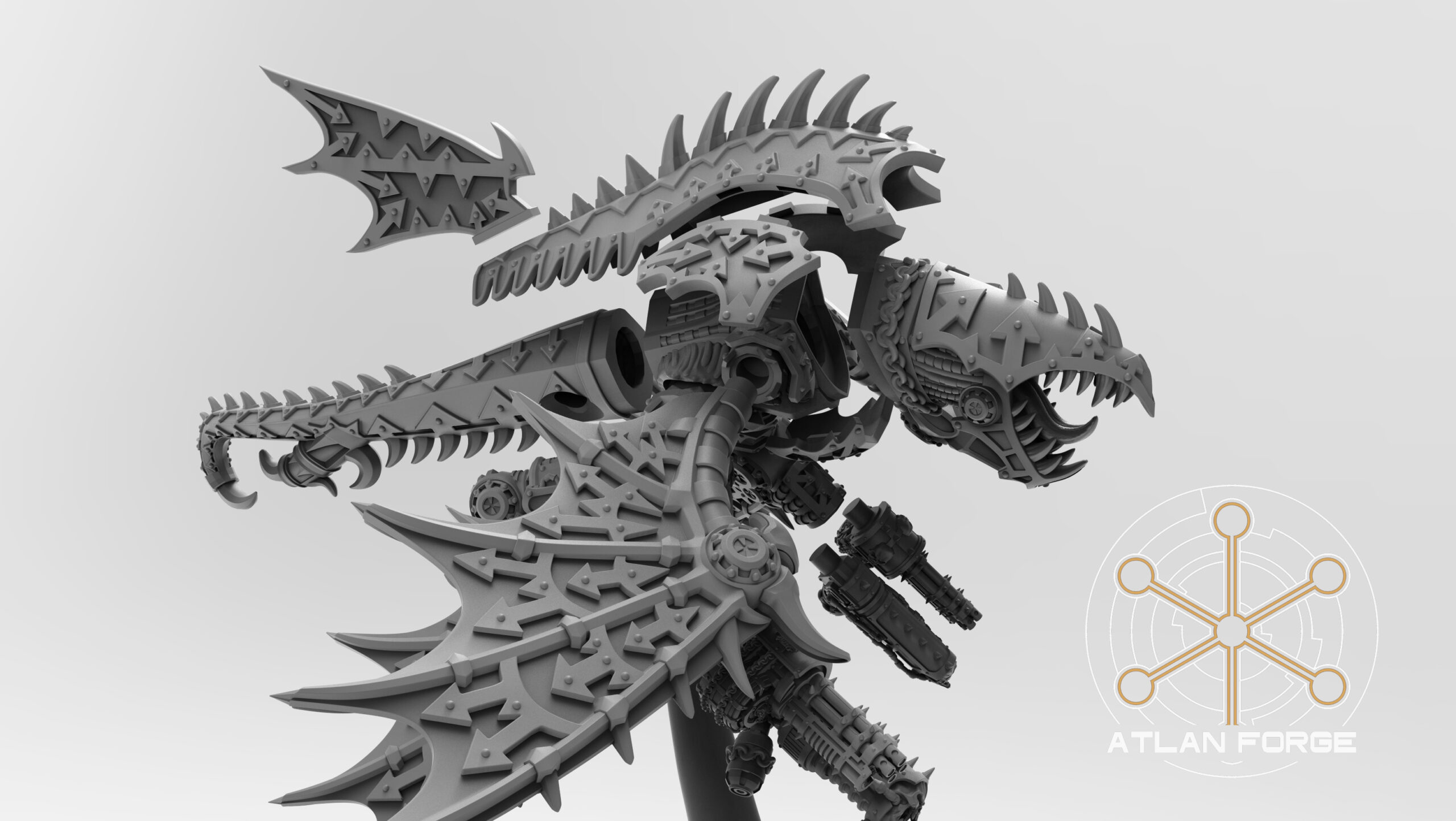 KNIGHTS OF HADES DEMONIC CYBERDRAKE – Wargame Exclusive