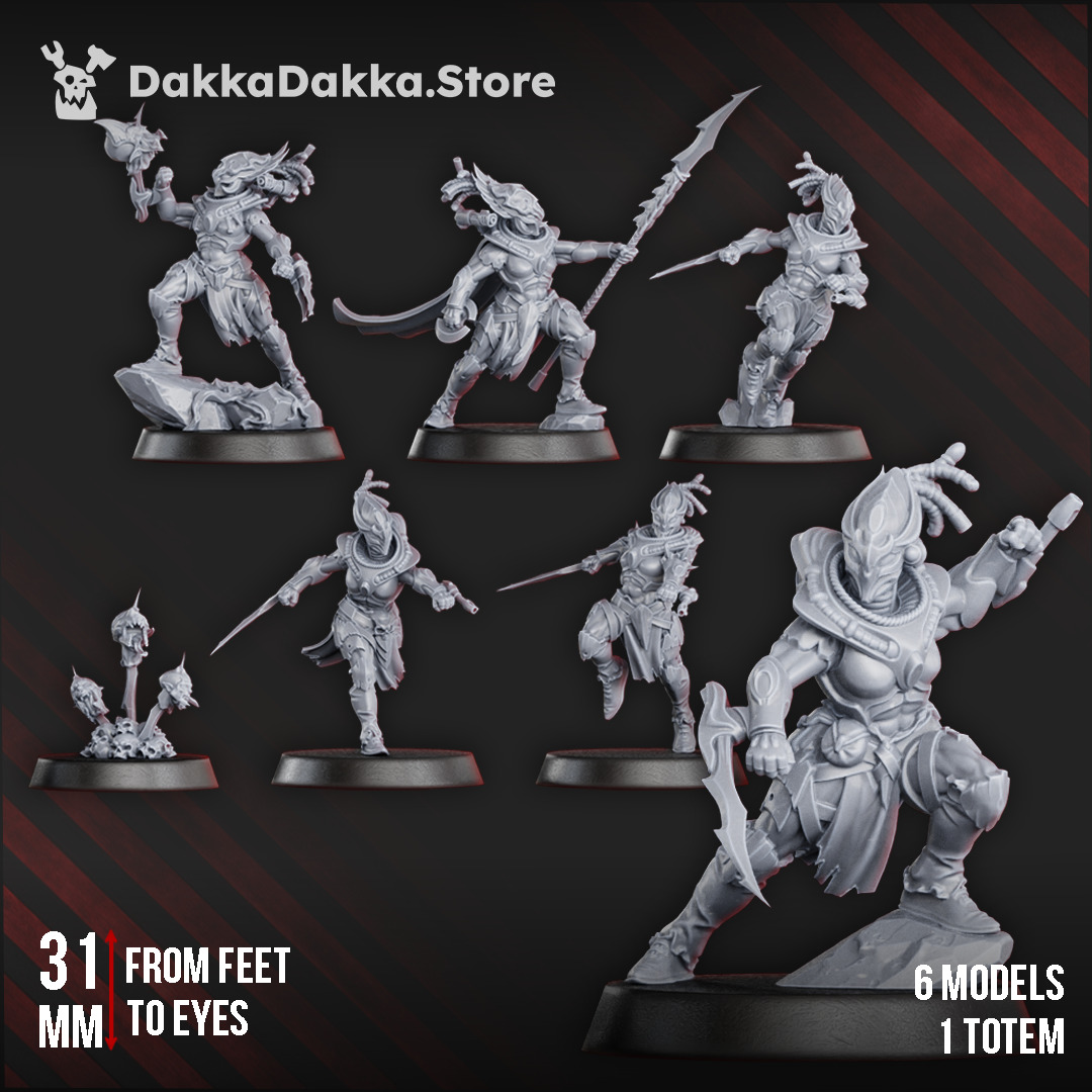SPACELAIR ANCHORITES COVEN OF SQUALLERS SQUAD – Wargame Exclusive